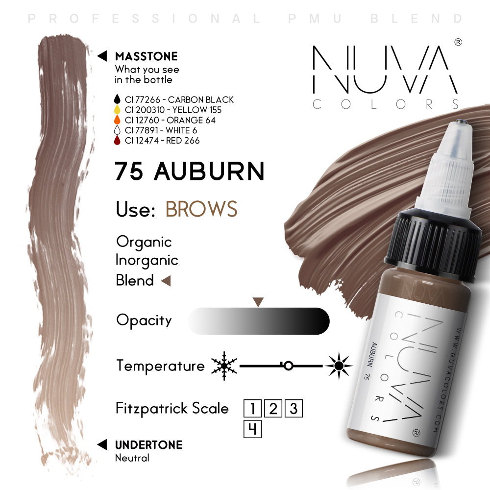 NUVA Colors Pigments - Gray 115 - Brow Pigment – Amavi PMU