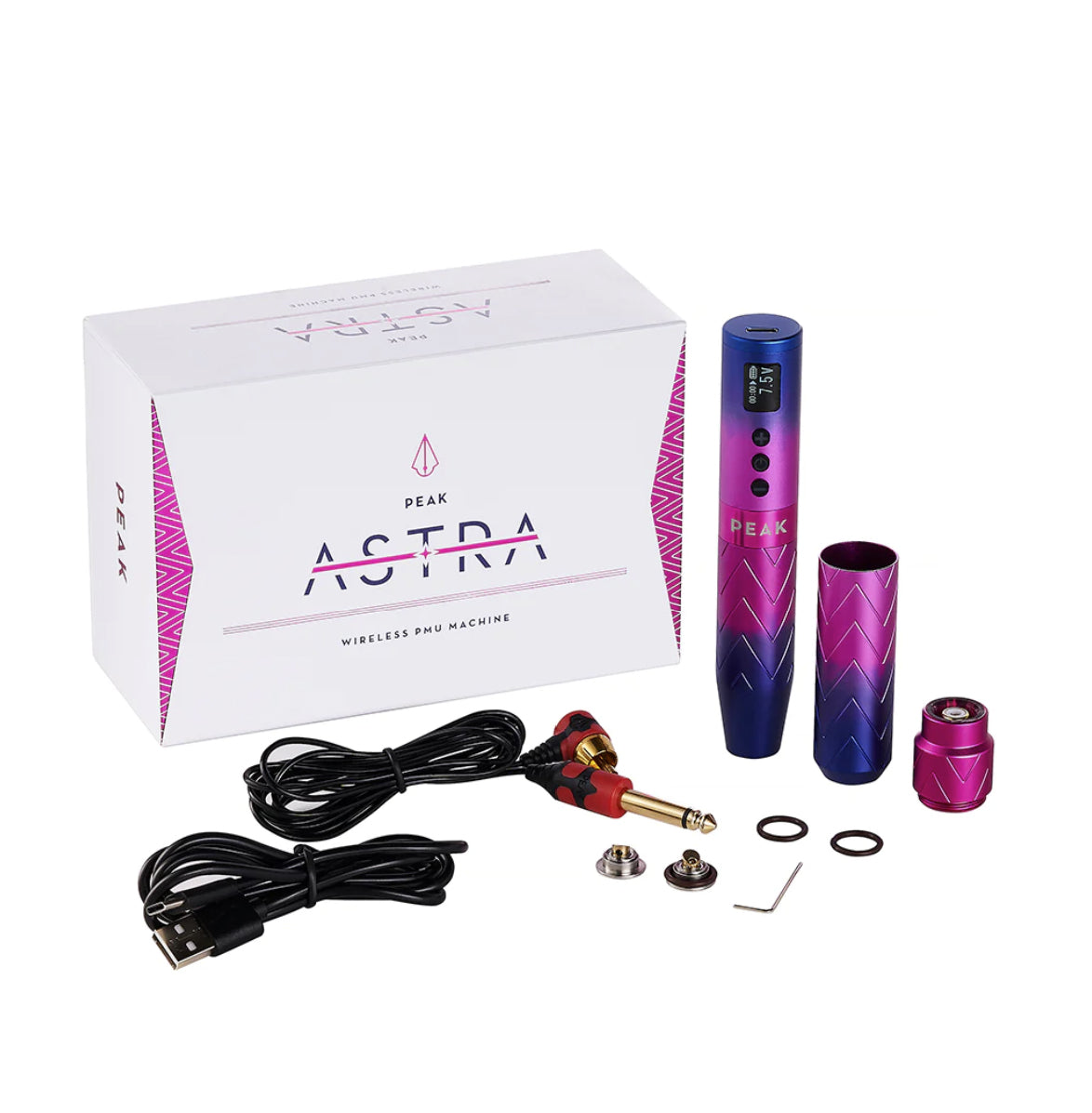 Peak Astra Wireless ~ Cosmic Candy PMU machine met verwisselbare slag ...