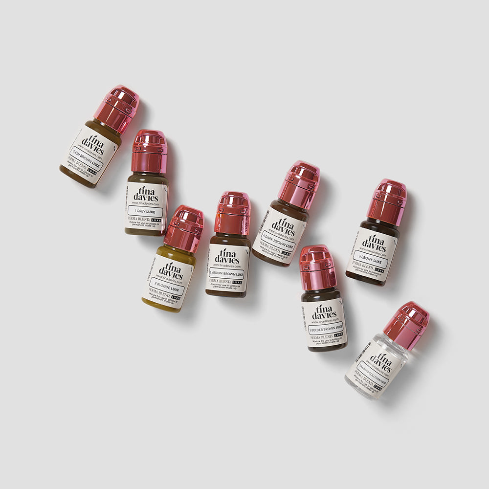 Tina Davies ~ I Love Ink PMU brow pigment set – Amavi PMU