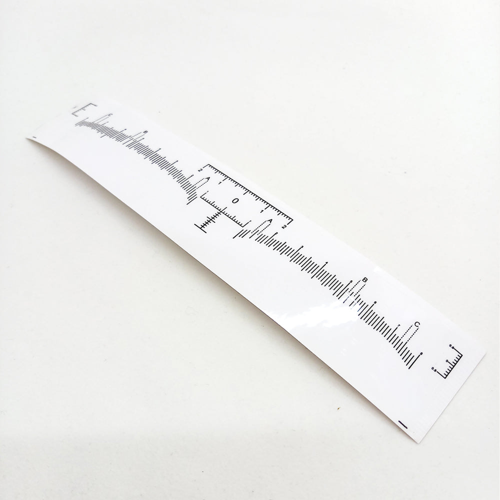 Wenkbrauw liniaal Sticker – Amavi PMU